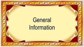 General Information Questions | PPTX