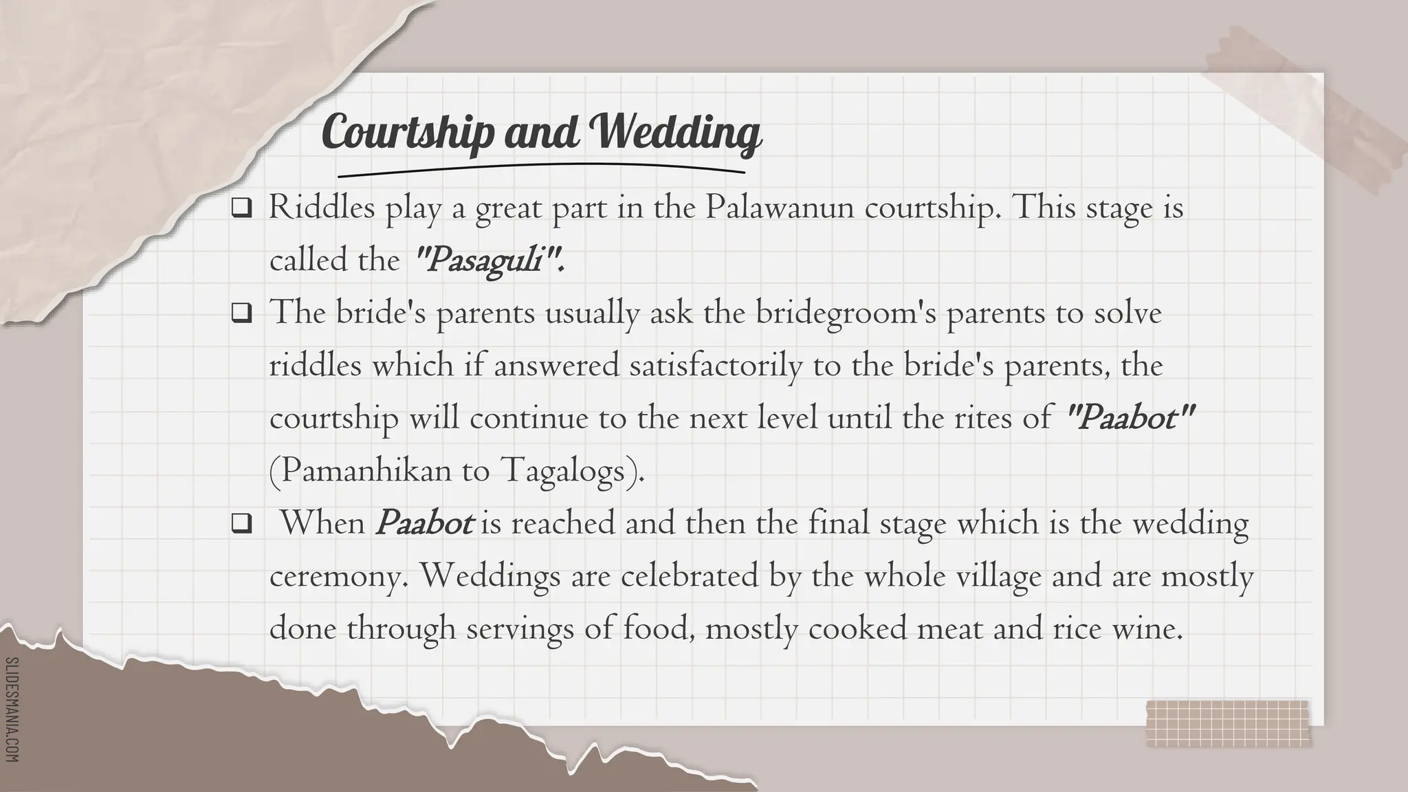 Palawanun Tribe, kultura, tradisyon, relihiyon | PPTX