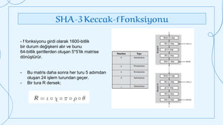 Sha3 keccakalgoritmasi | PPT