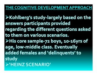 Shaakera subjee kohlberg seminar | PPT