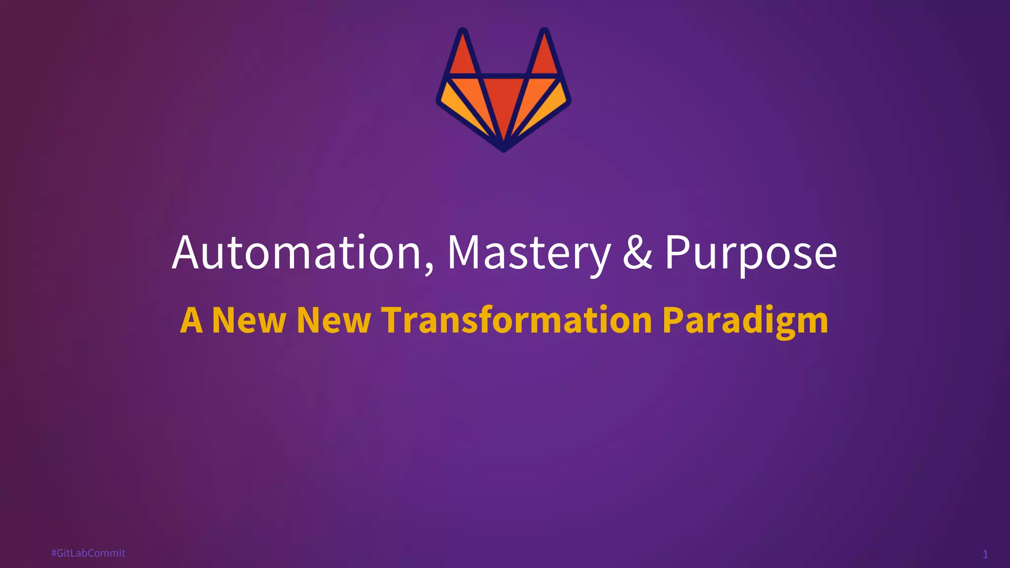 Shaaron A Alvares GitLab Keynote - Agile Transformation | PPT | Free ...