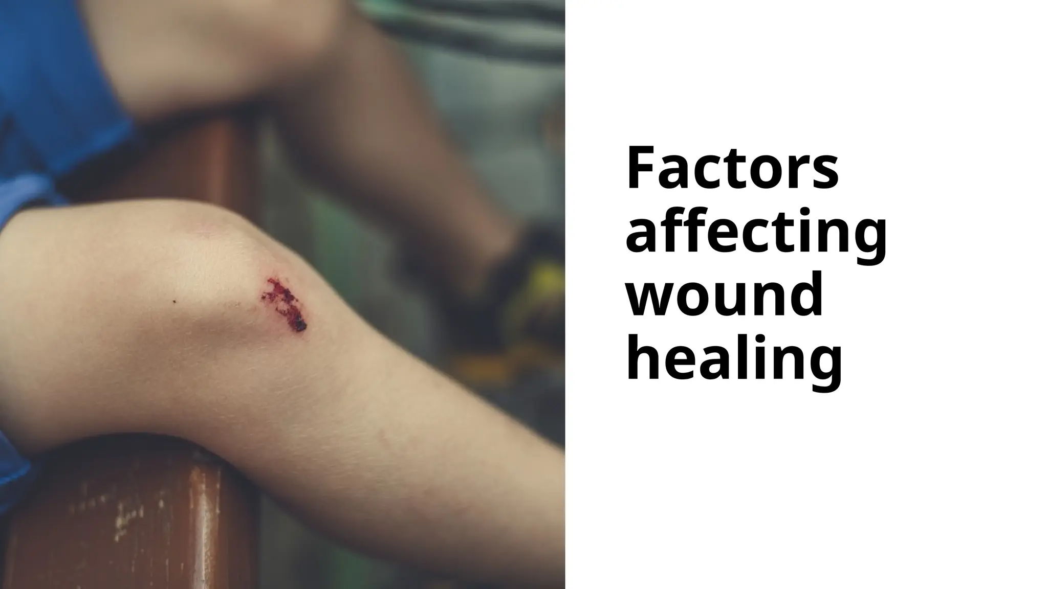 Factors affecting wound healing. A presentation on Surgical Management ...