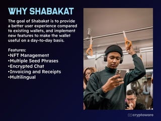 Shabakat Pitch Deck | PDF | Internet | Computing