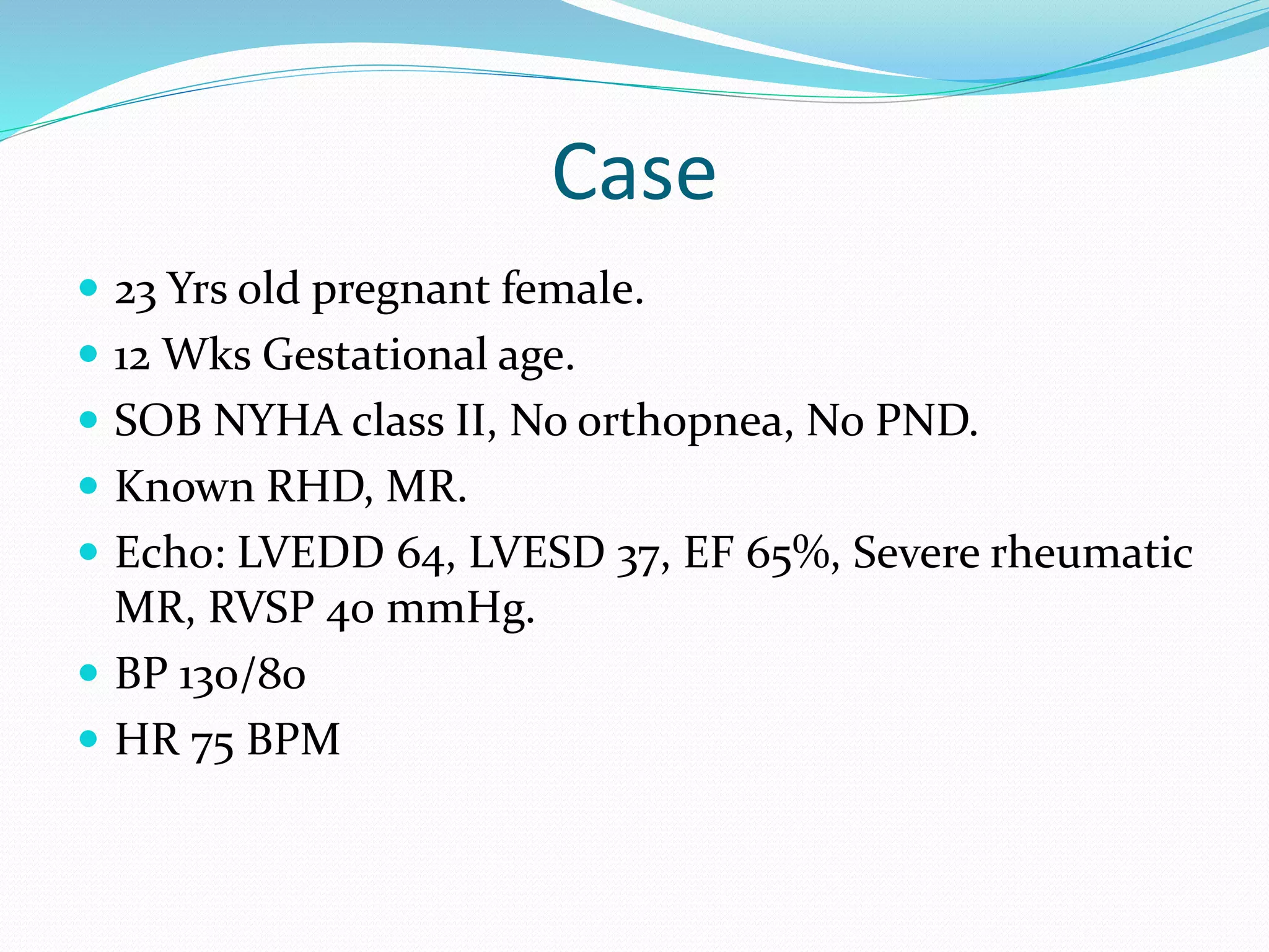 ESC guidelines on Cardiovascular diseases during pregnancy | PPTX