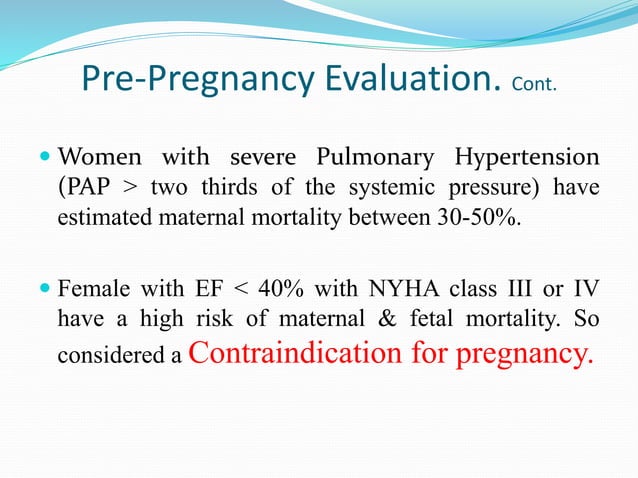 ESC guidelines on Cardiovascular diseases during pregnancy | PPT