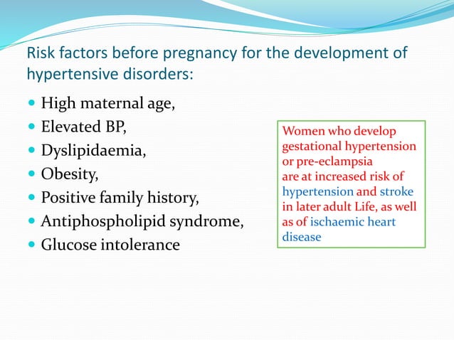 ESC guidelines on Cardiovascular diseases during pregnancy | PPT