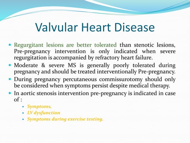 ESC guidelines on Cardiovascular diseases during pregnancy | PPT