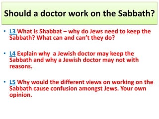 Shabbat – year 8 satty | PPT