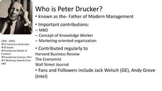 Essential drucker | PPT