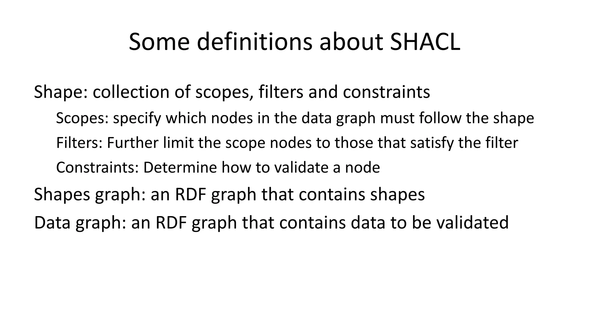 SHACL by example | PPTX