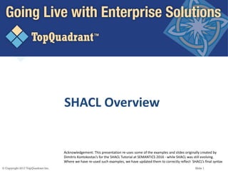 SHACL Overview | PDF | Databases | Computer Software and Applications