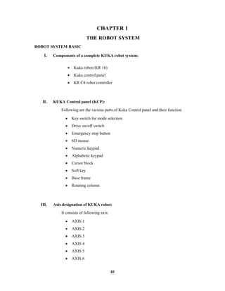Industrial robots Welding programming and milling operations | PDF