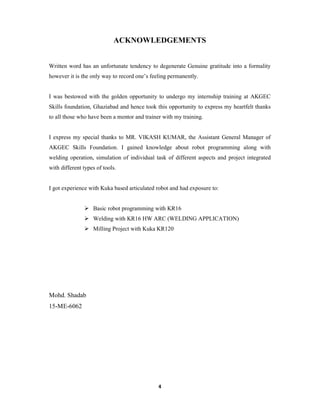 Industrial robots Welding programming and milling operations | PDF