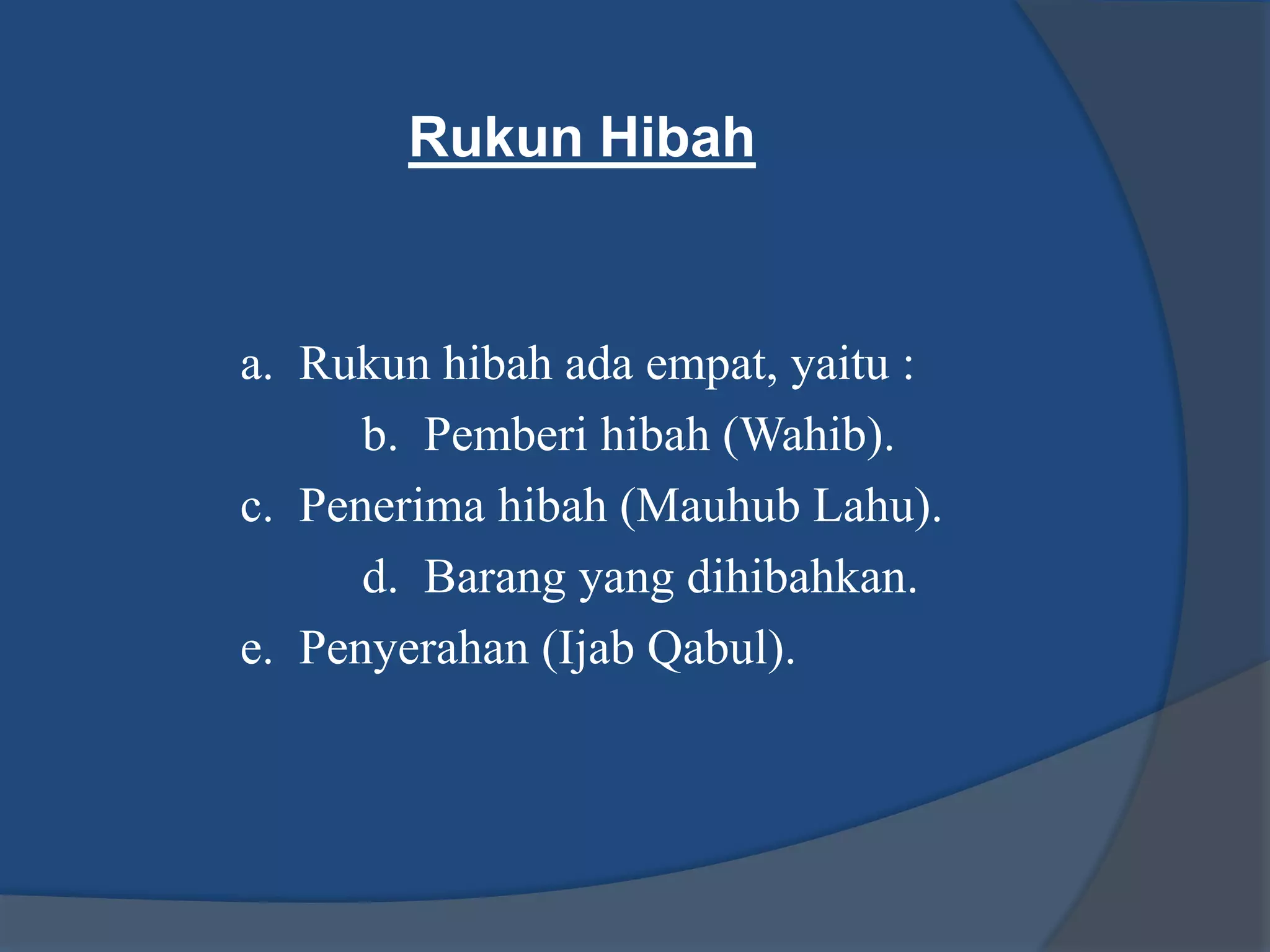 ppt Shadaqah, hibah dan hadiah | PPTX