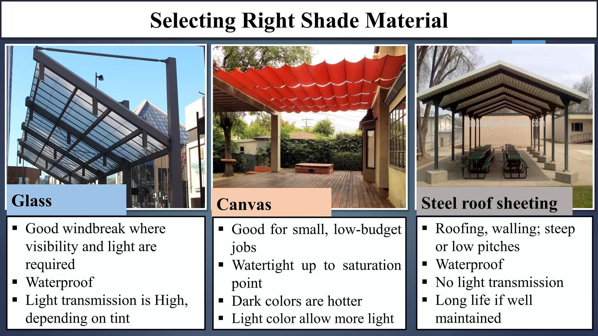 Shade and Shade Structures | PPT