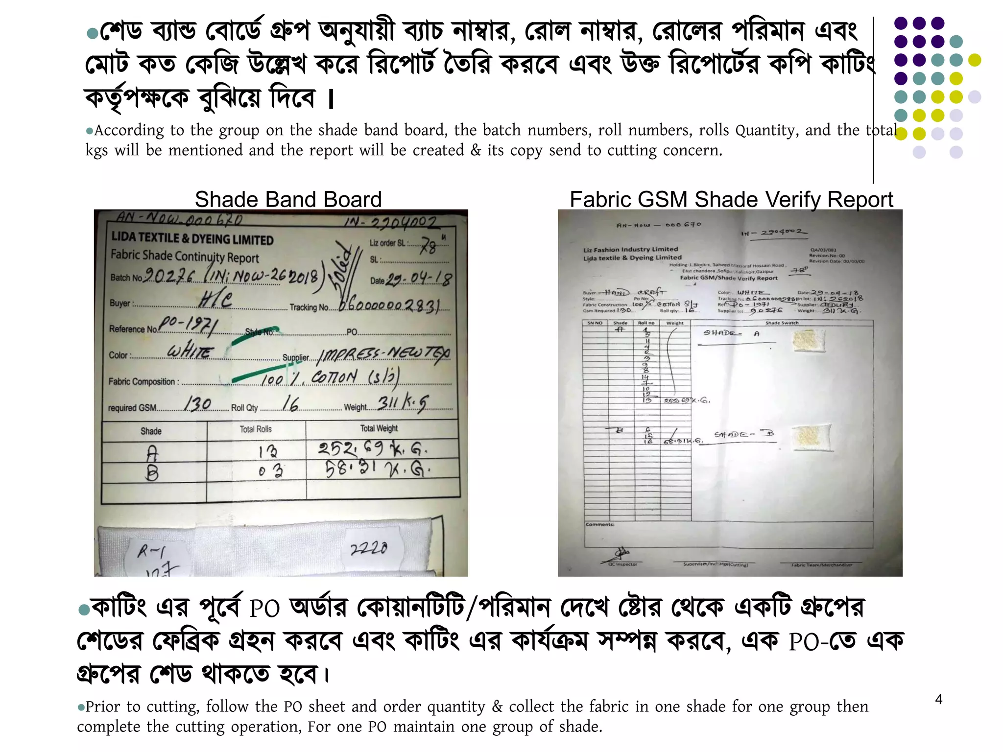 Shade Variation in Garments//Garments Shade Variation | PDF