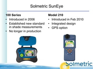 Shade Measurement Overview | PPT