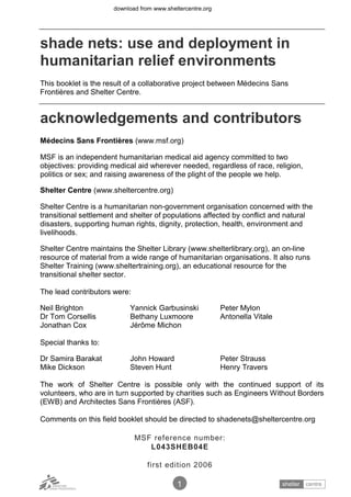 shade nets field_booklet | PDF