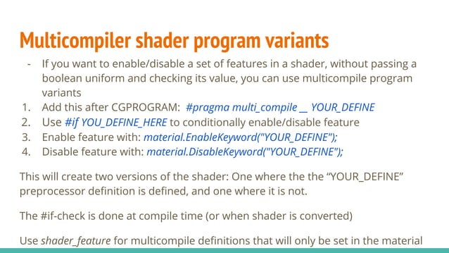 Shaders in Unity | PDF | 3-D Graphics | Computer Software and Applications