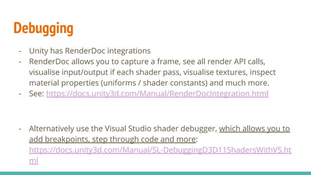 Shaders in Unity | PDF | 3-D Graphics | Computer Software and Applications