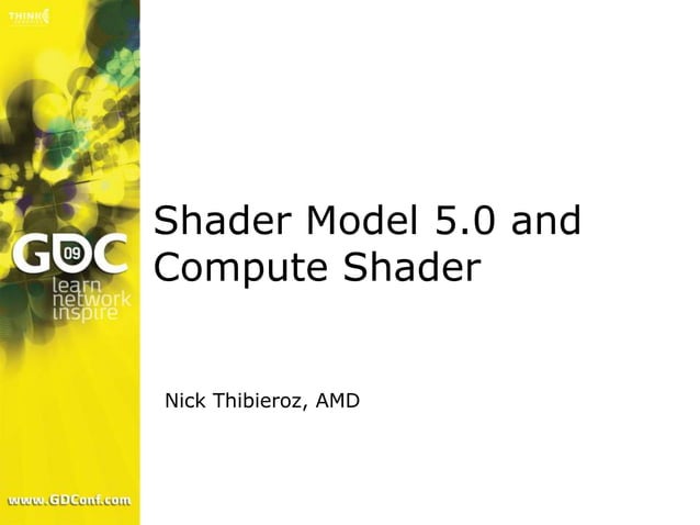Shader model 5 0 and compute shader | PPT