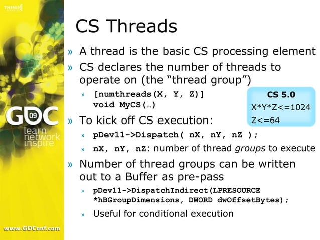 Shader model 5 0 and compute shader | PPT