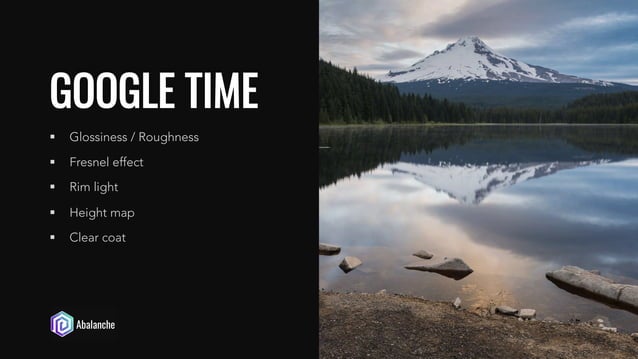 Abalanche - Unity Shader Graph #1: Shader & PBR Materials | PPT