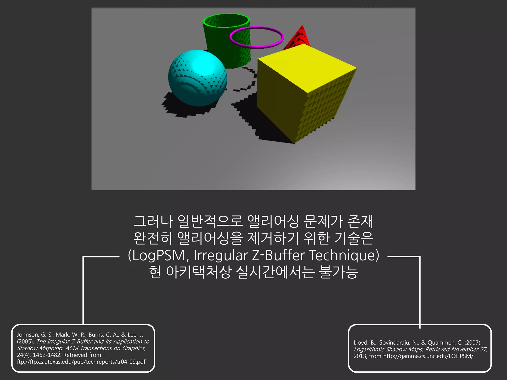 [Shader study]Shadow Map Silhouette Revectorization(2014.01.06) | PPT