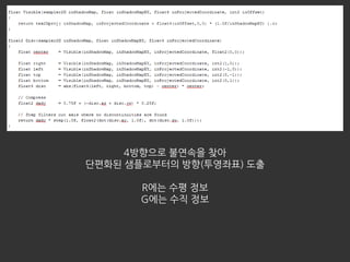 [Shader study]Shadow Map Silhouette Revectorization(2014.01.06) | PPT