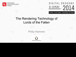 [Shader study] the rendering technology of lords of the fallen - 발표메모 ...