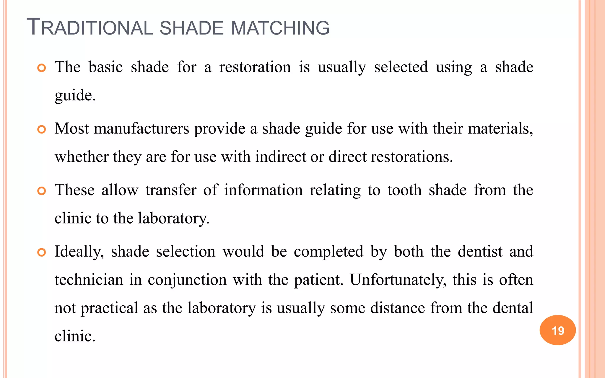 Shade selection | PPTX