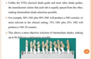 Shade selection | PPTX