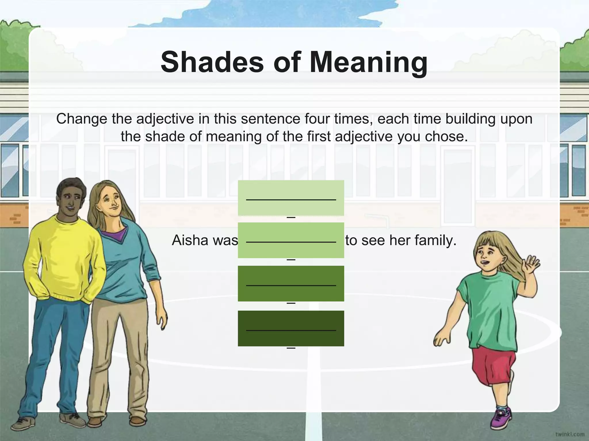 Shades of meaning | PPTX