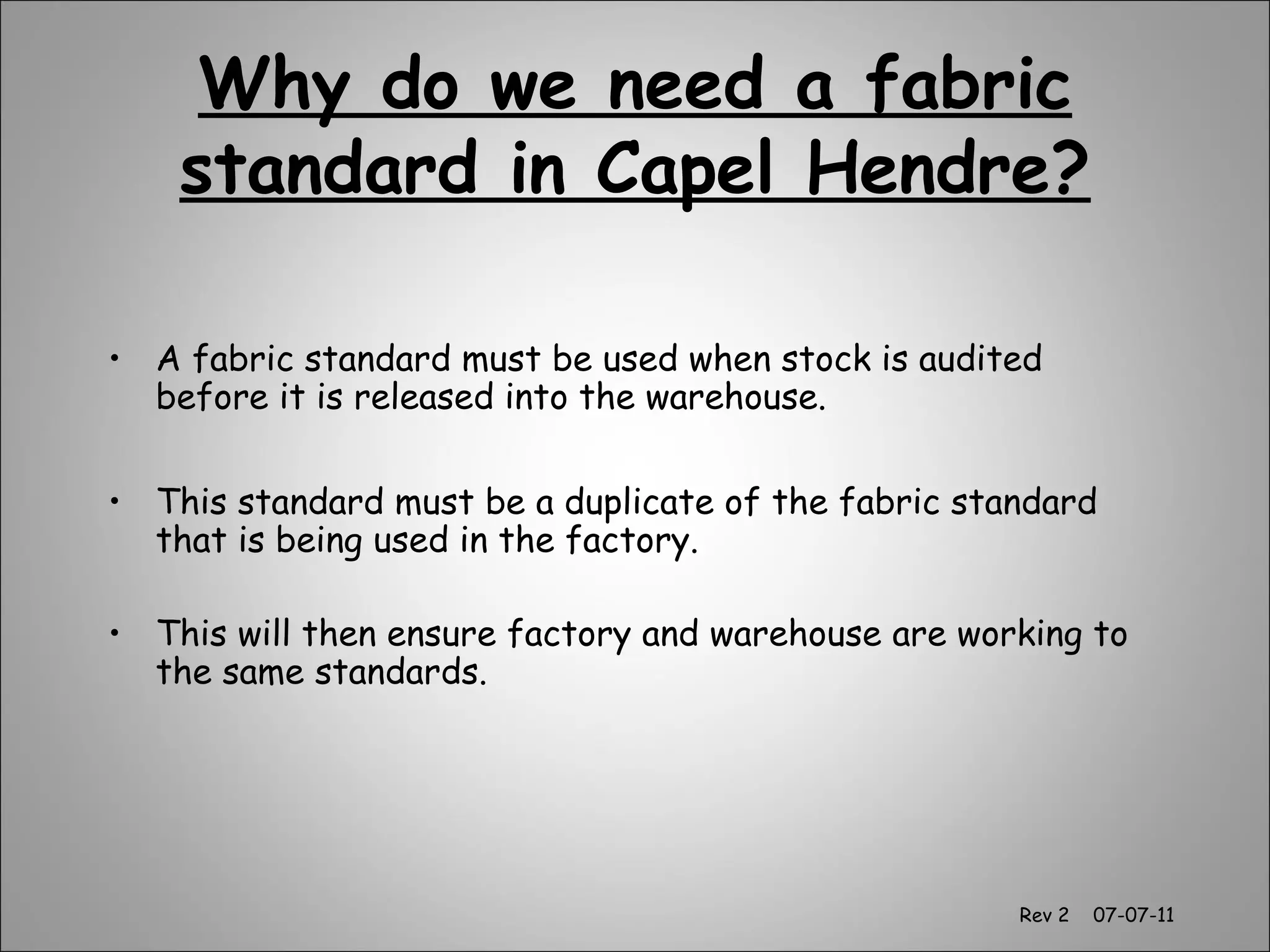 Shade std flow chart for m&s | PPT