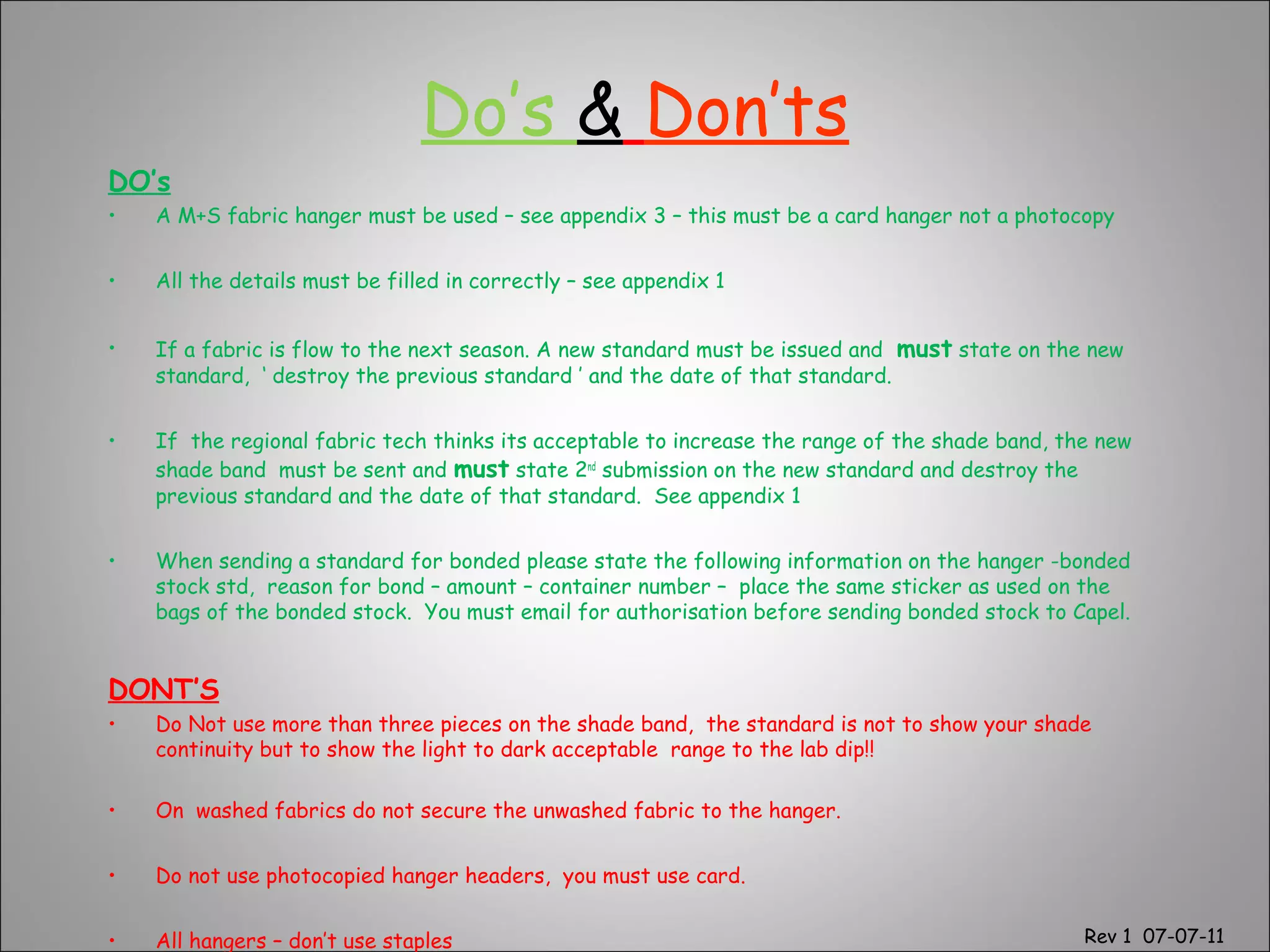 Shade std flow chart for m&s | PPT