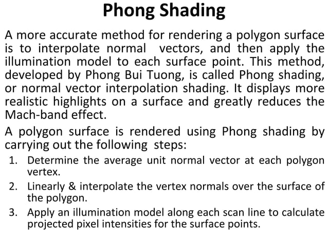 Shading | PPT