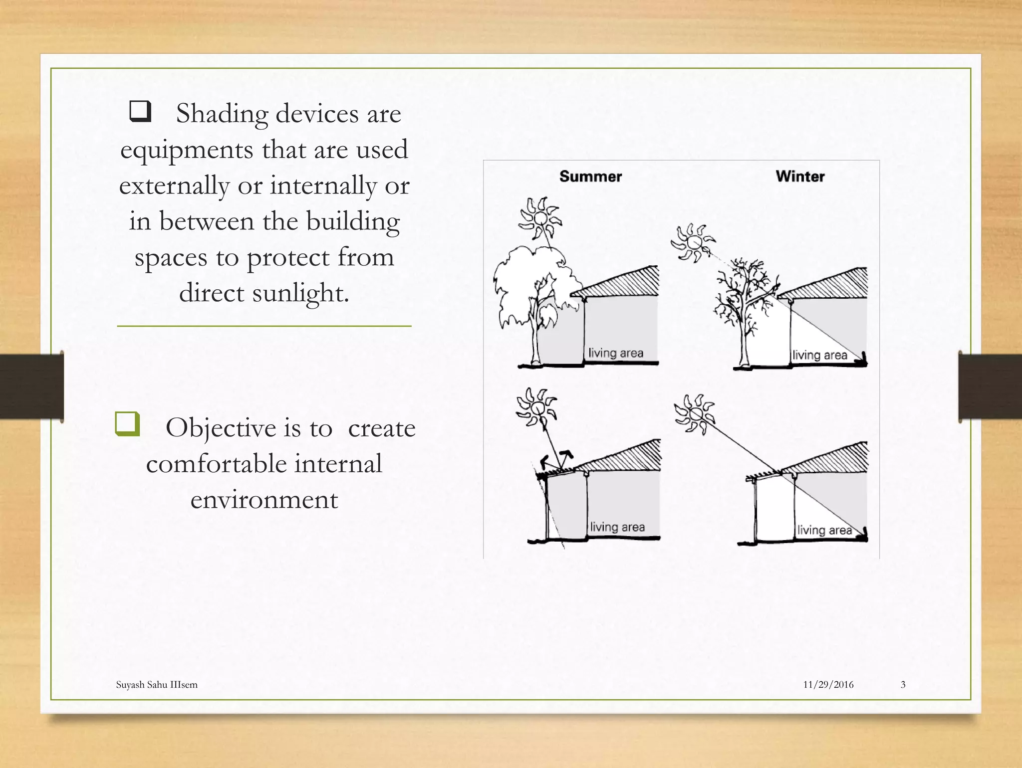Shading Devices | PPTX