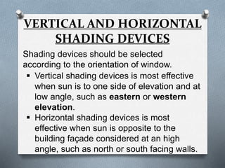 Shading devices ppt | PPTX