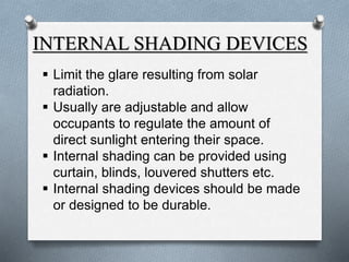 Shading devices ppt | PPTX