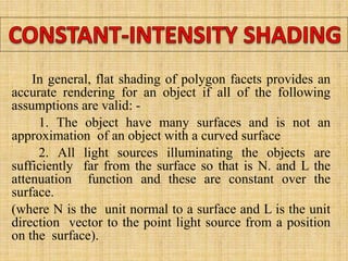 Shading methods | PPTX