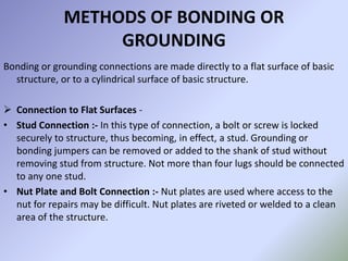 Hands on experience understand and test electrical bonding on aircraft ...