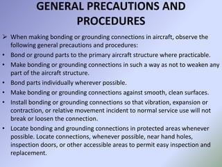 Hands on experience understand and test electrical bonding on aircraft ...