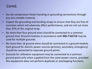 Hands on experience understand and test electrical bonding on aircraft ...