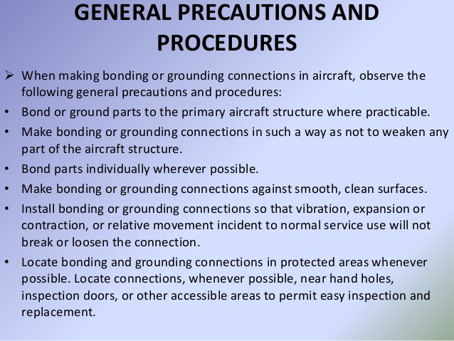 Hands on experience understand and test electrical bonding on aircraft