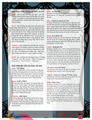 Luật chơi Shadowhunter boardgame - Rules of Shadowhunters | PDF