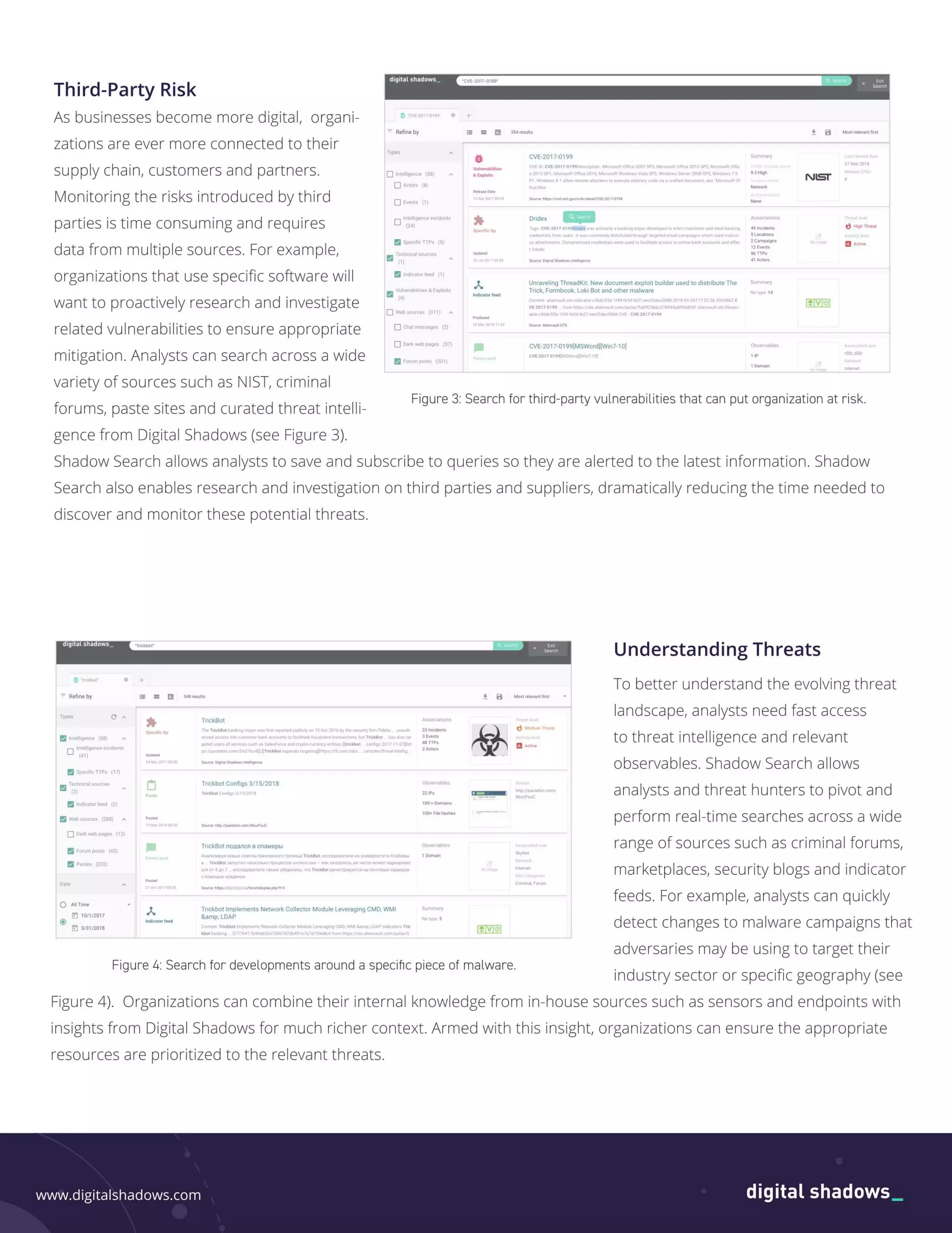 Digital Shadows Shadow Search | PDF