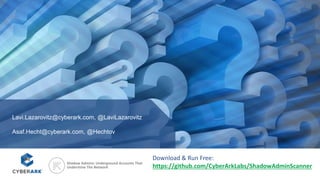 Shadow admins | PPTX