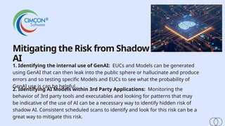 Shadow AI: What is it and How to Manage the Risk from it? | PPT