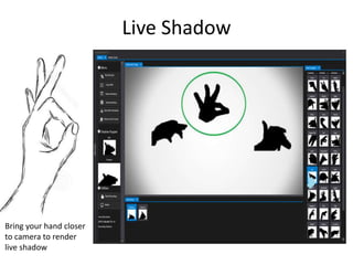 Shadow artist storyboard | PPT