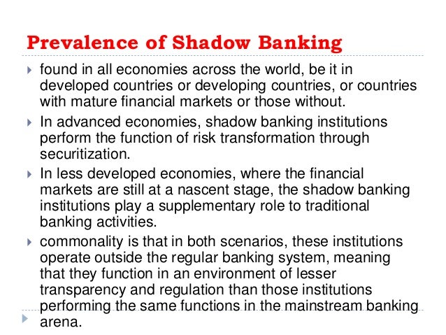 Shadow banking in india